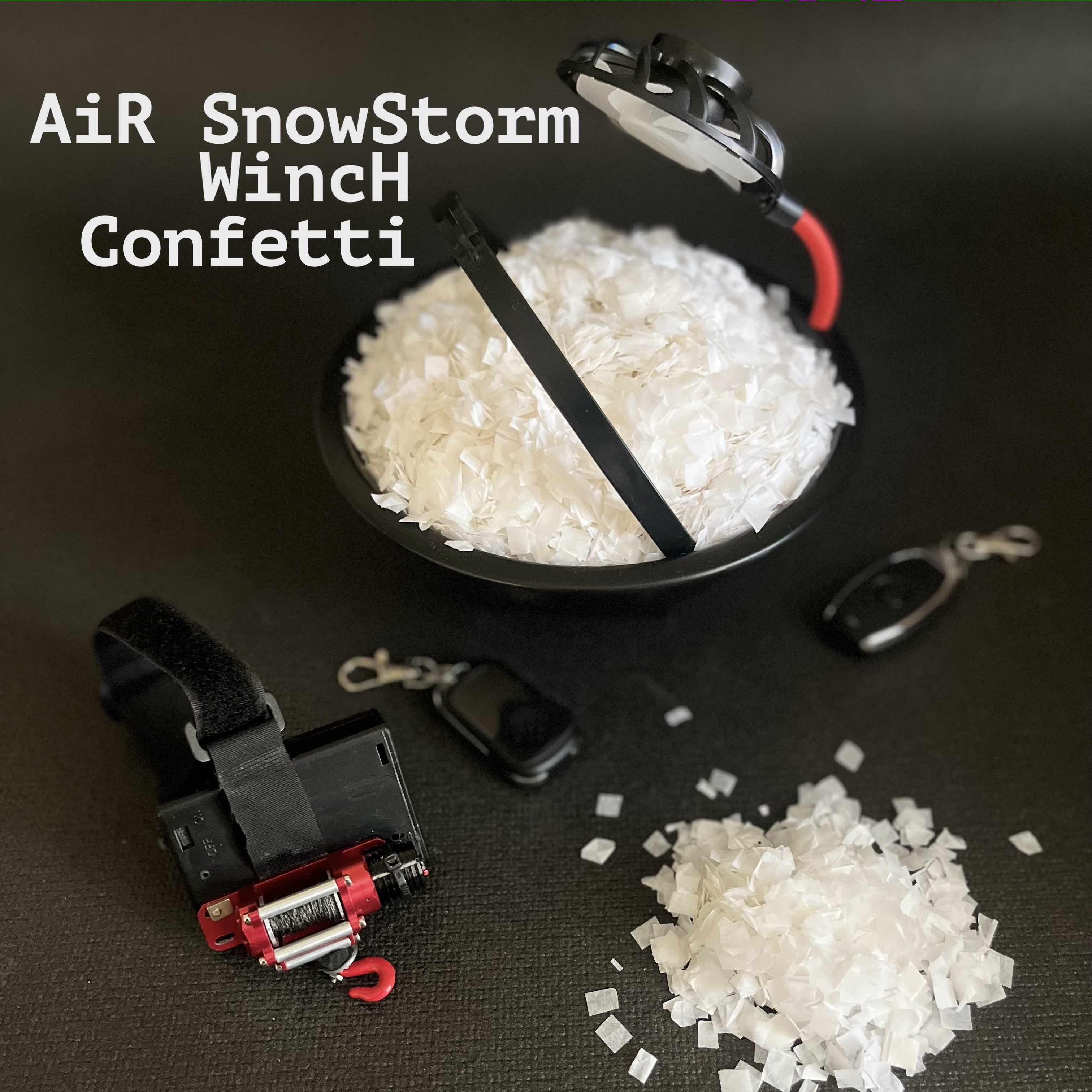 AiR SnowStorm + Winch + Confetti | Magic shop